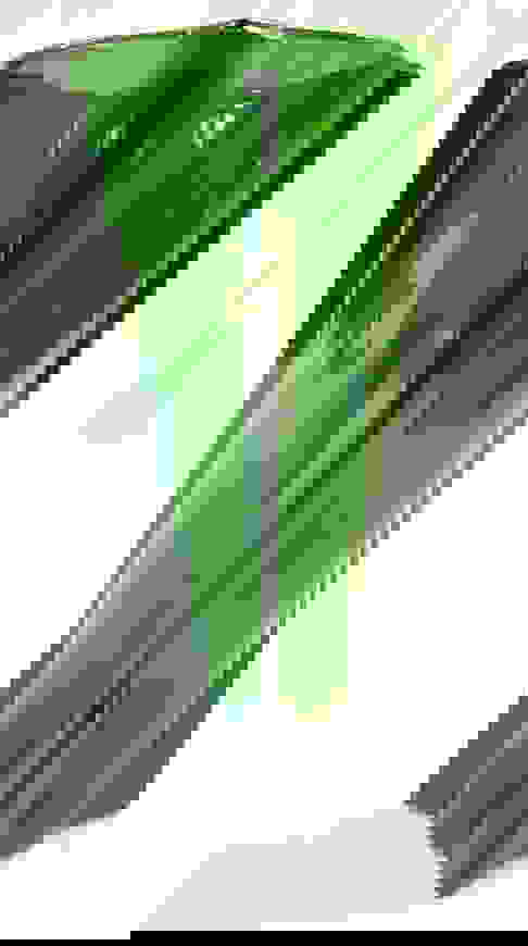 Anchor Hocking Green Paneled Rocket Vase Vessel Auction