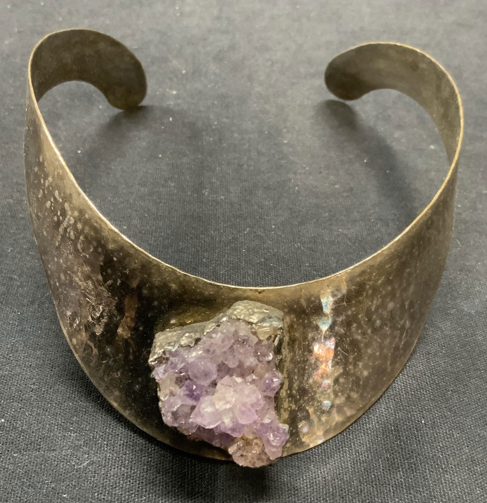 Vtg Jacob Hull Silver Tn Amethyst Necklace Denmark Auction