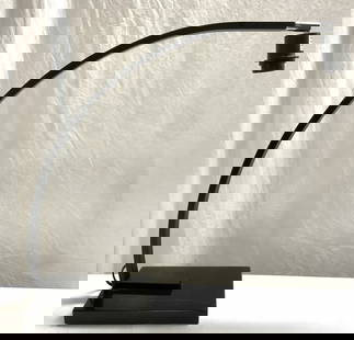 Metal Overlay Table Lamp Auction