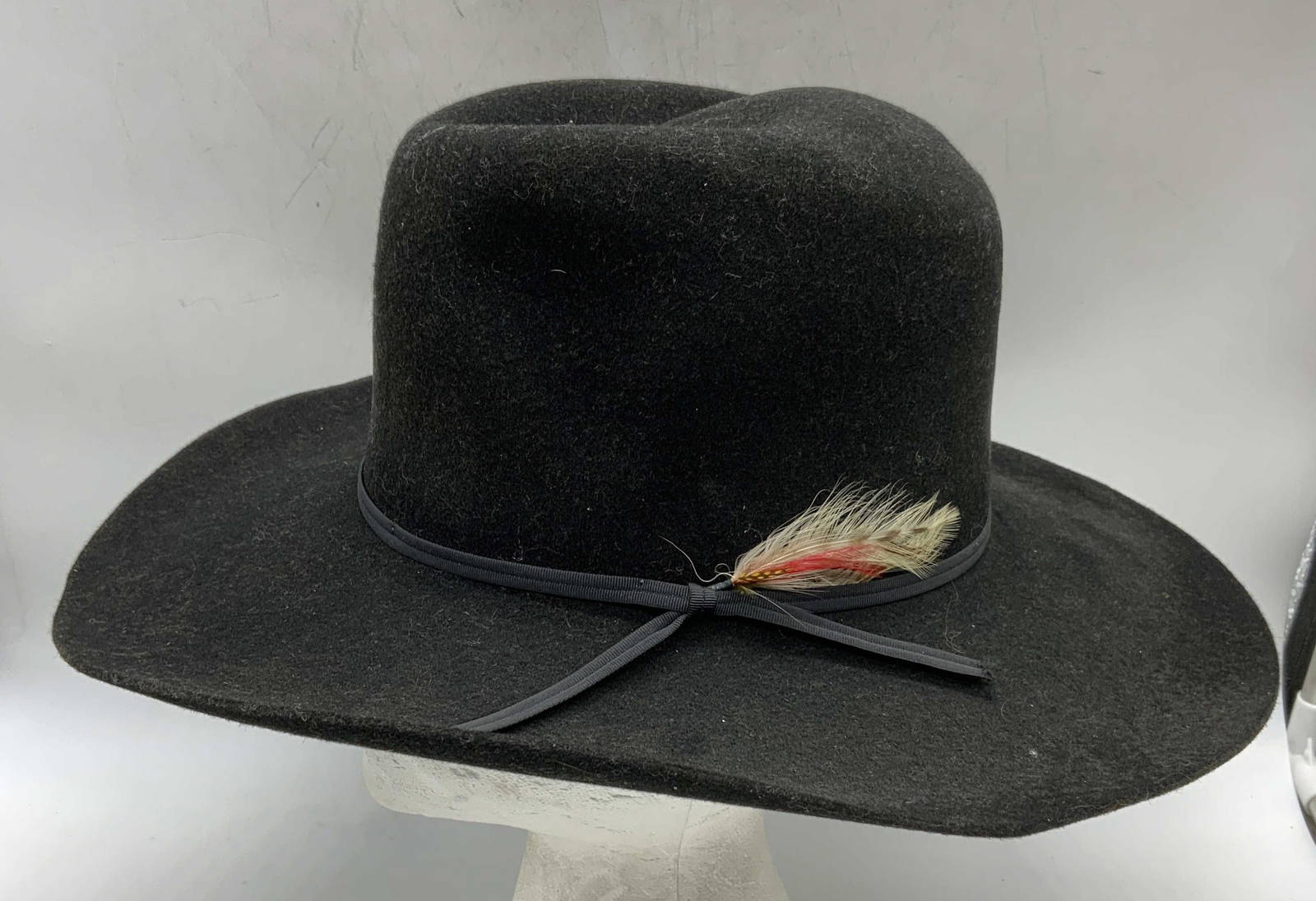 Vintage Stallion By Stetson Black Wool Hat Auction
