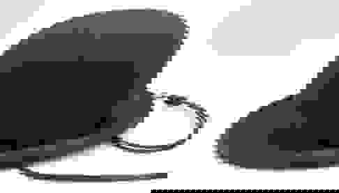 Vtg Nardi Black Felt Charlie Chaplain Style Hat Auction