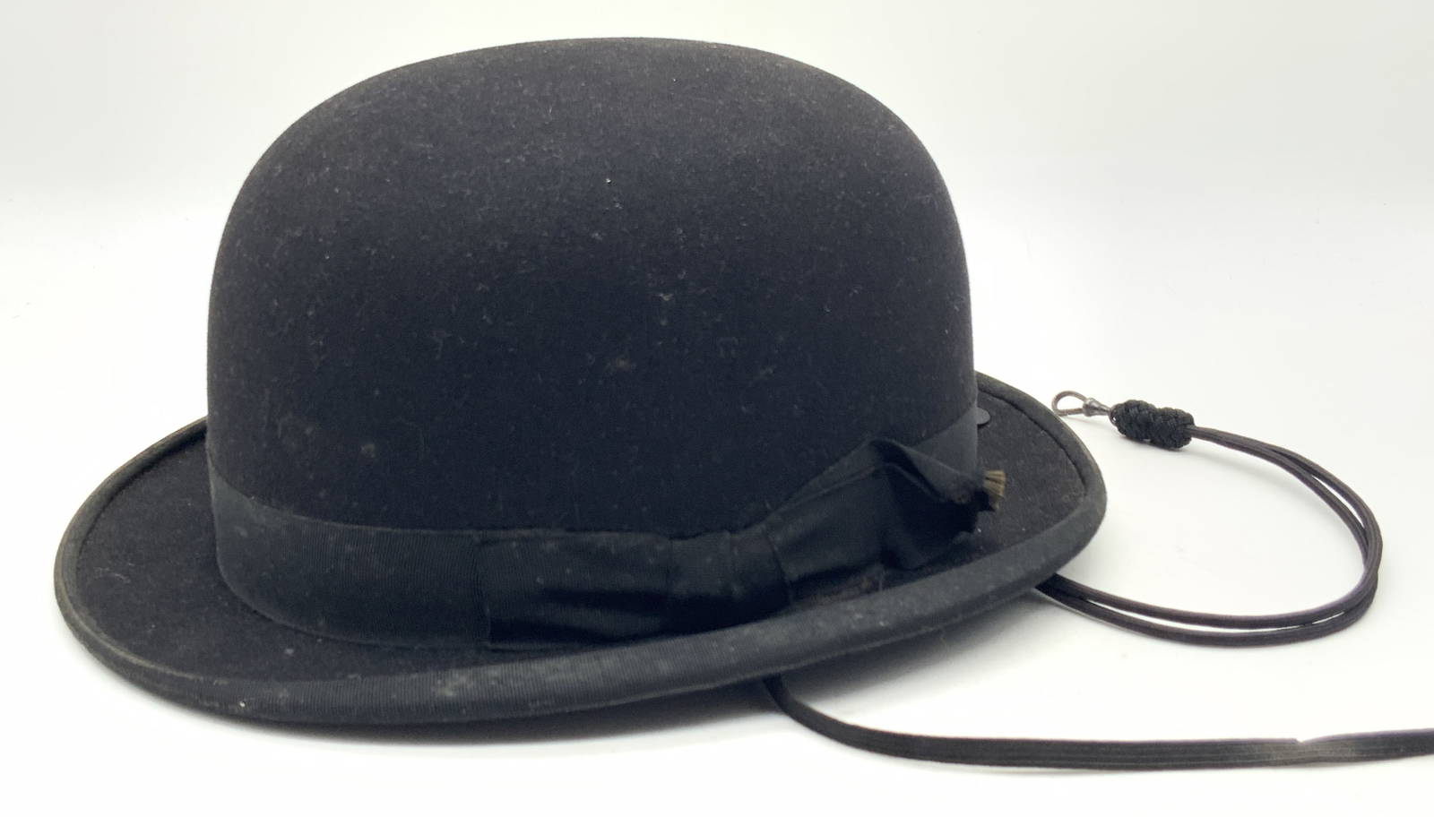 Vtg Nardi Black Felt Charlie Chaplain Style Hat Auction
