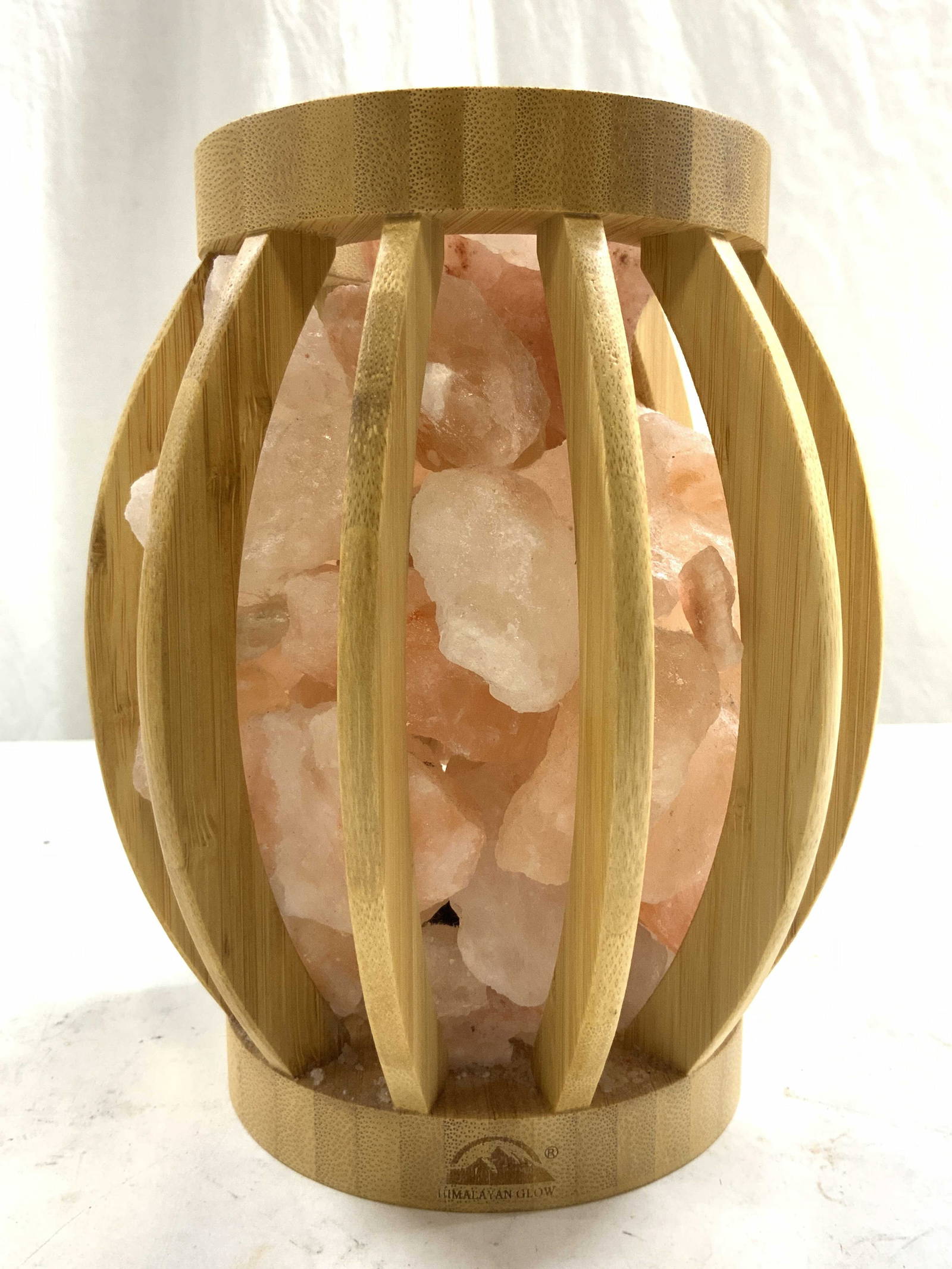 Himalayan Glow Salt Crystal Salt Rock Lamp Auction