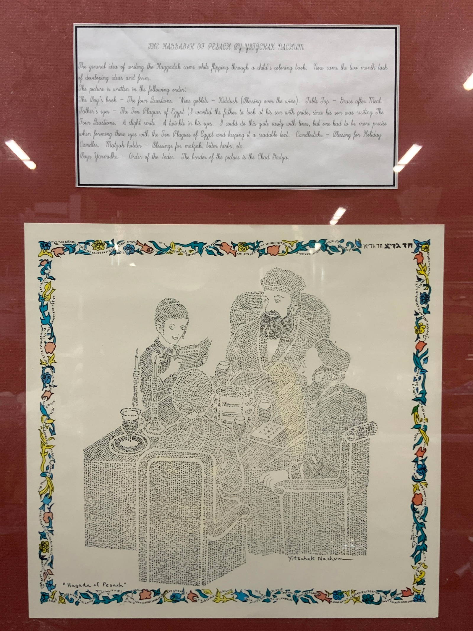 Yitzchak Nachum Hagada Of Pesach Litho Auction