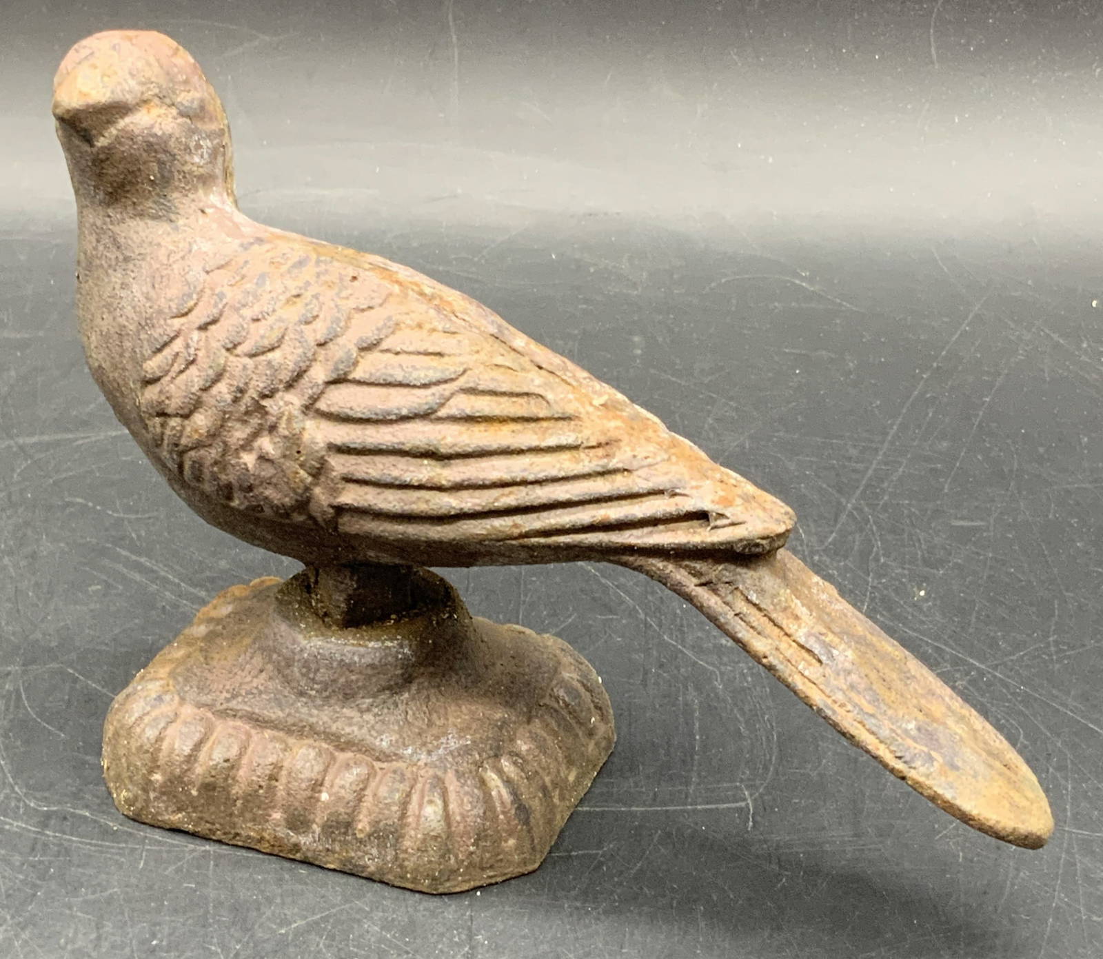 Vintage Cast Iron Bird Figural Auction