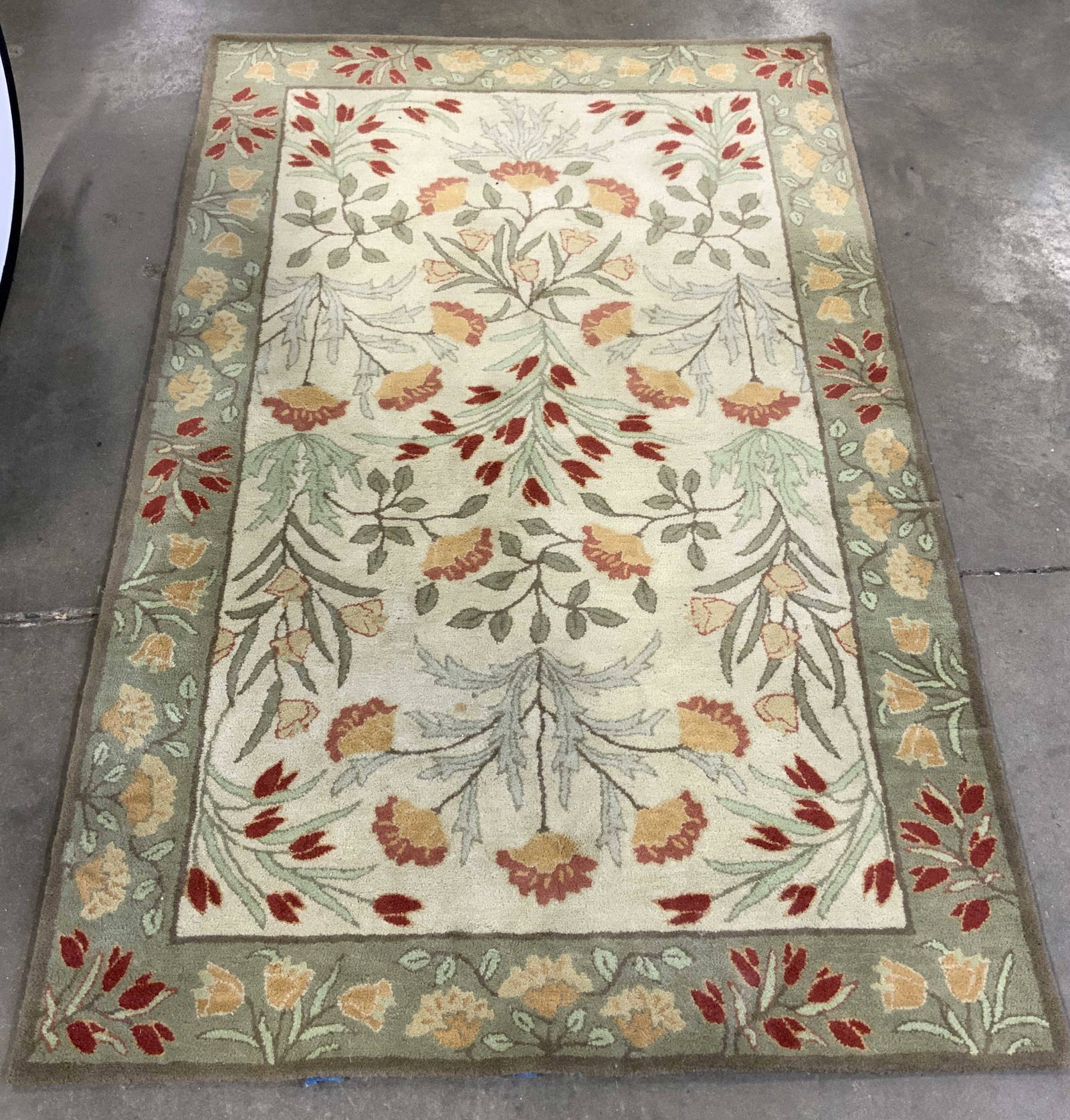 Pottery Barn Wool Pile Adeline Rug Auction