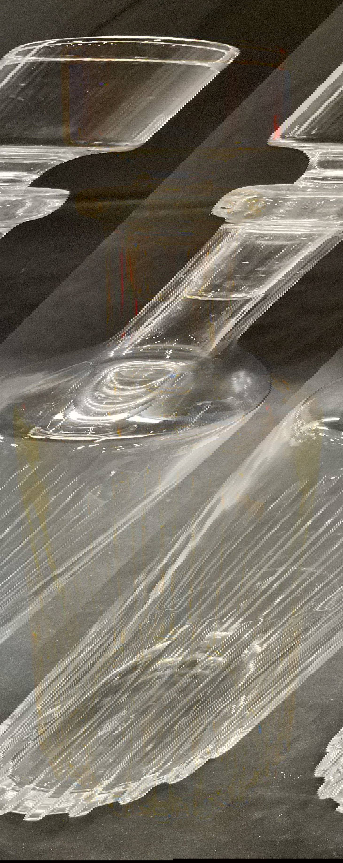 Baccarat Crystal Rotary Decanter, France Auction