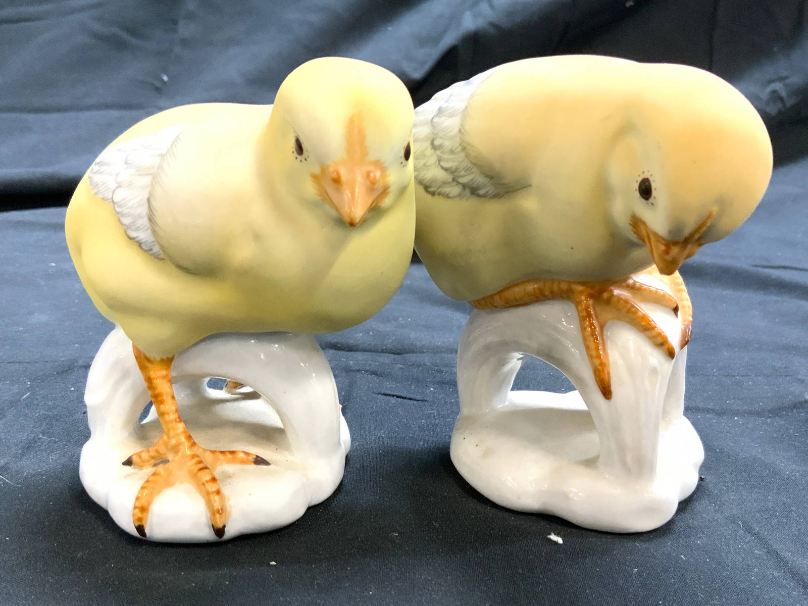 Pair C Martino Madrid Ceramic Baby Chick Figures - Feb 12, 2025 | The ...