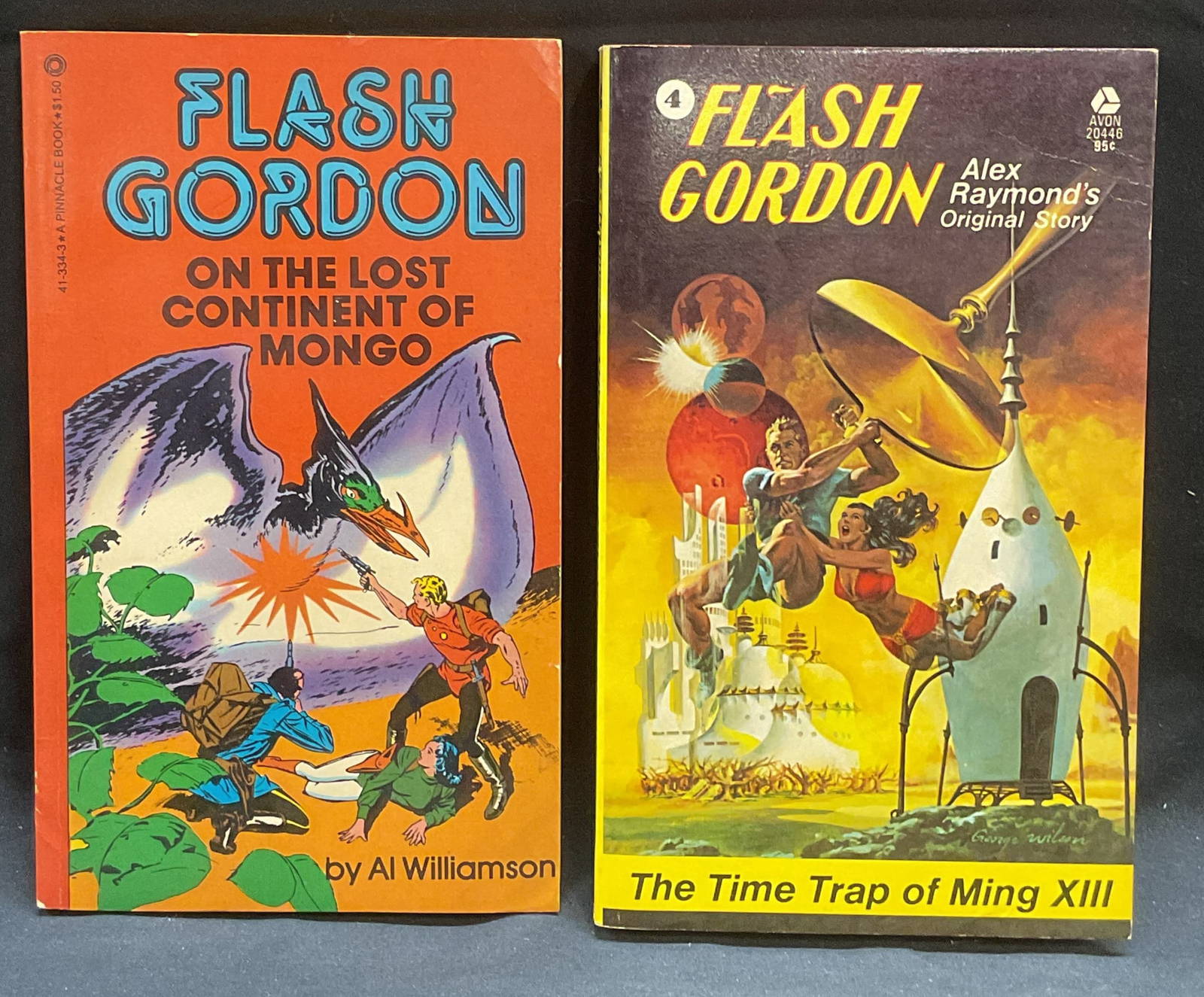 Lot 2 Flash Gordon Books, 1967&74 Illustrated Auction