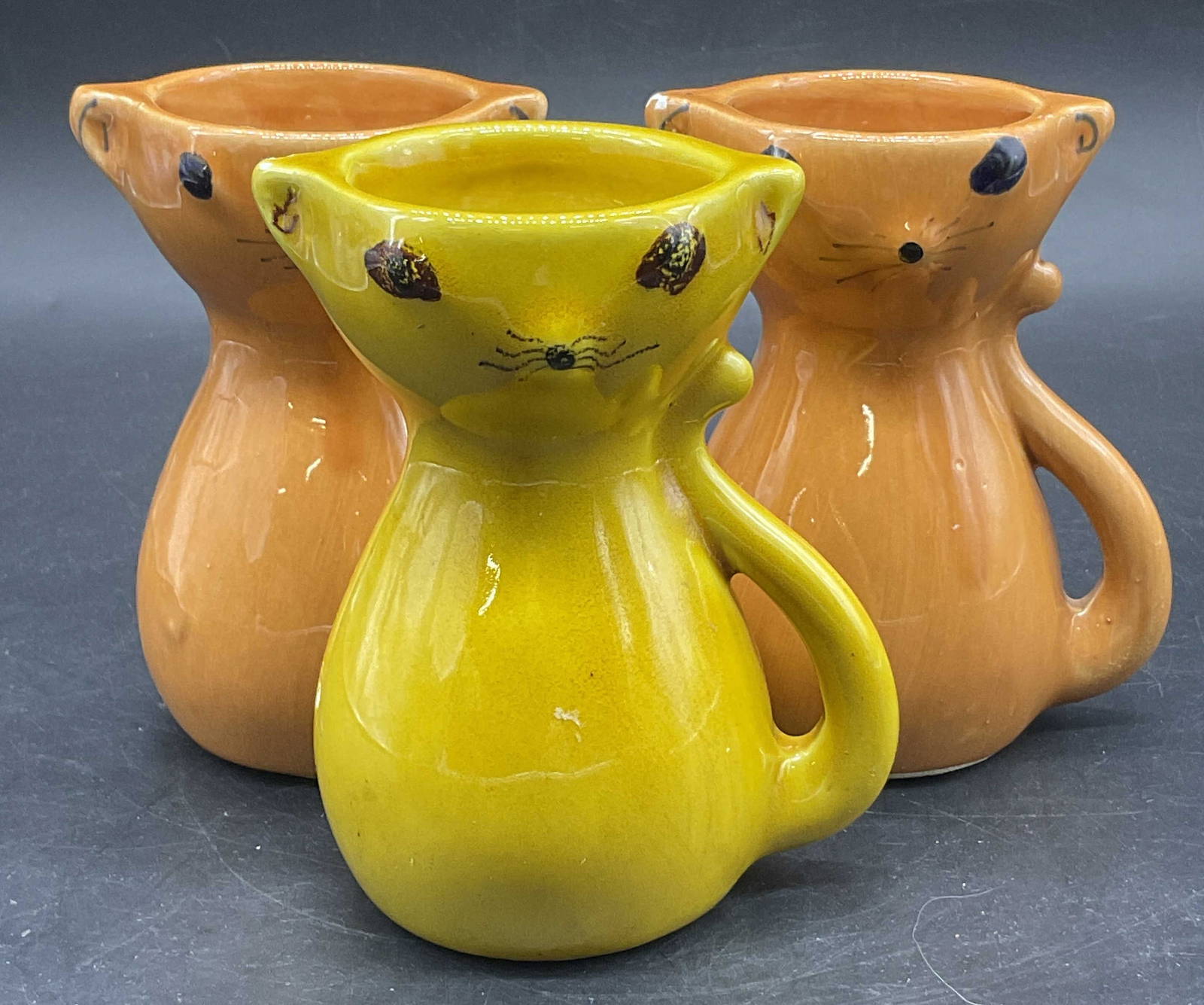 Set 3 Gl Italy Ceramic Cat Pitchers / Vases - May 21, 2025 | The ...
