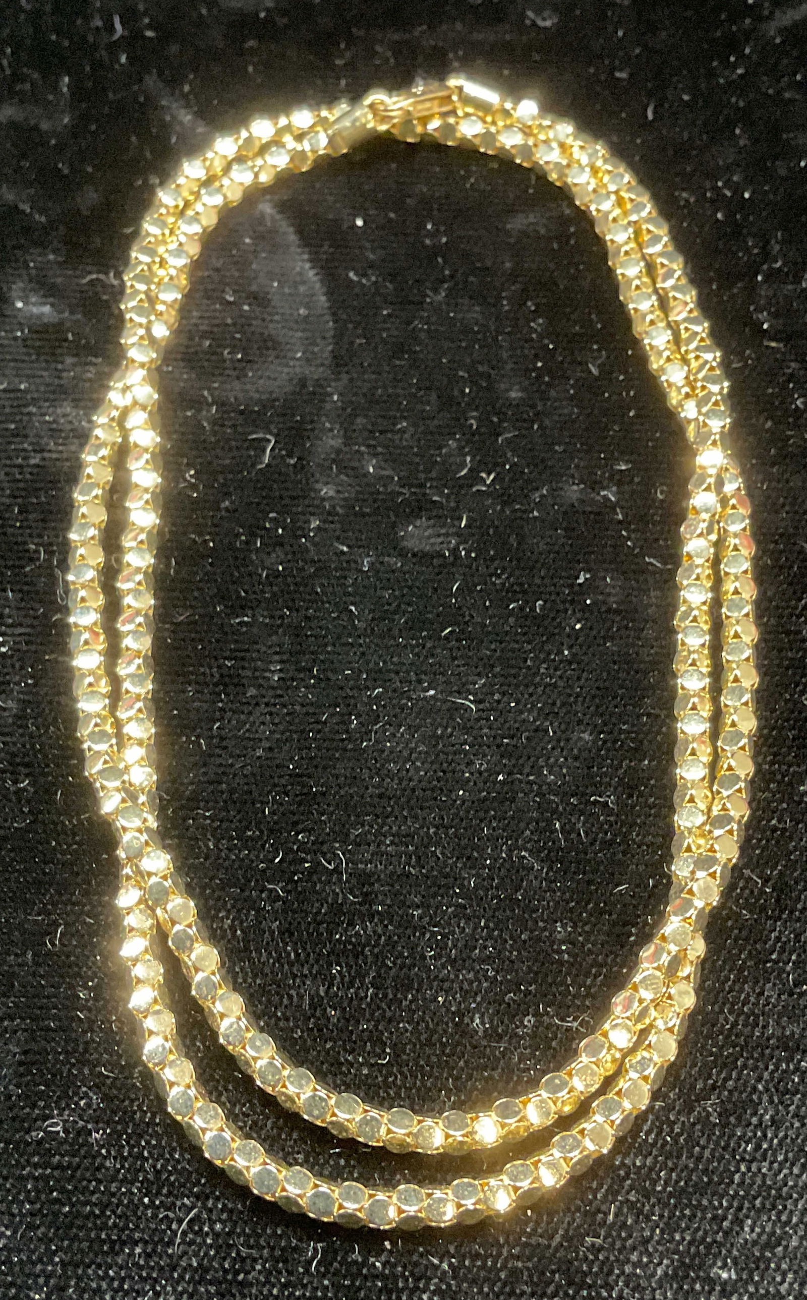 Signed Ma 14k Yellow Gold Box Chain Necklace - Jun 18, 2025 | The ...