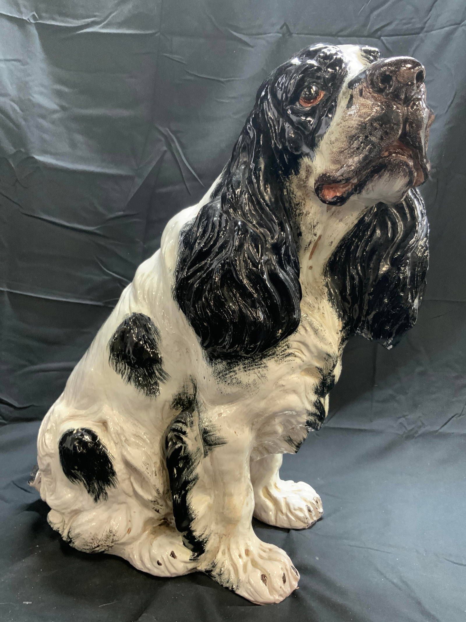 Vtg Hand Crafted Ceramic Cocker Spaniel Statuary - Jul 23, 2025 | The ...