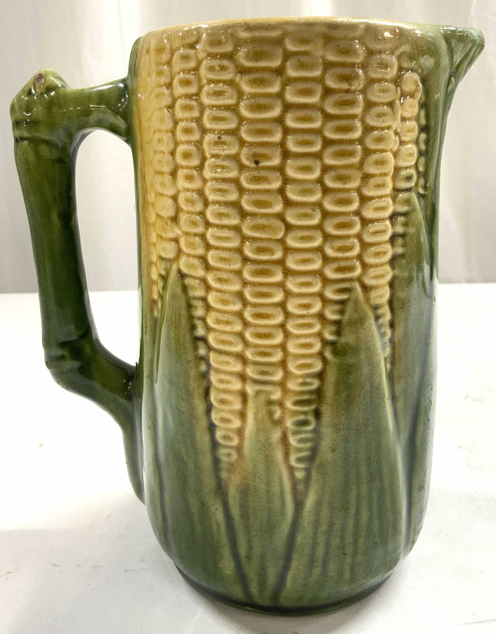 Mccoy Vintage Ceramic Majolica Corn Pitcher - Jul 30, 2025 | The ...
