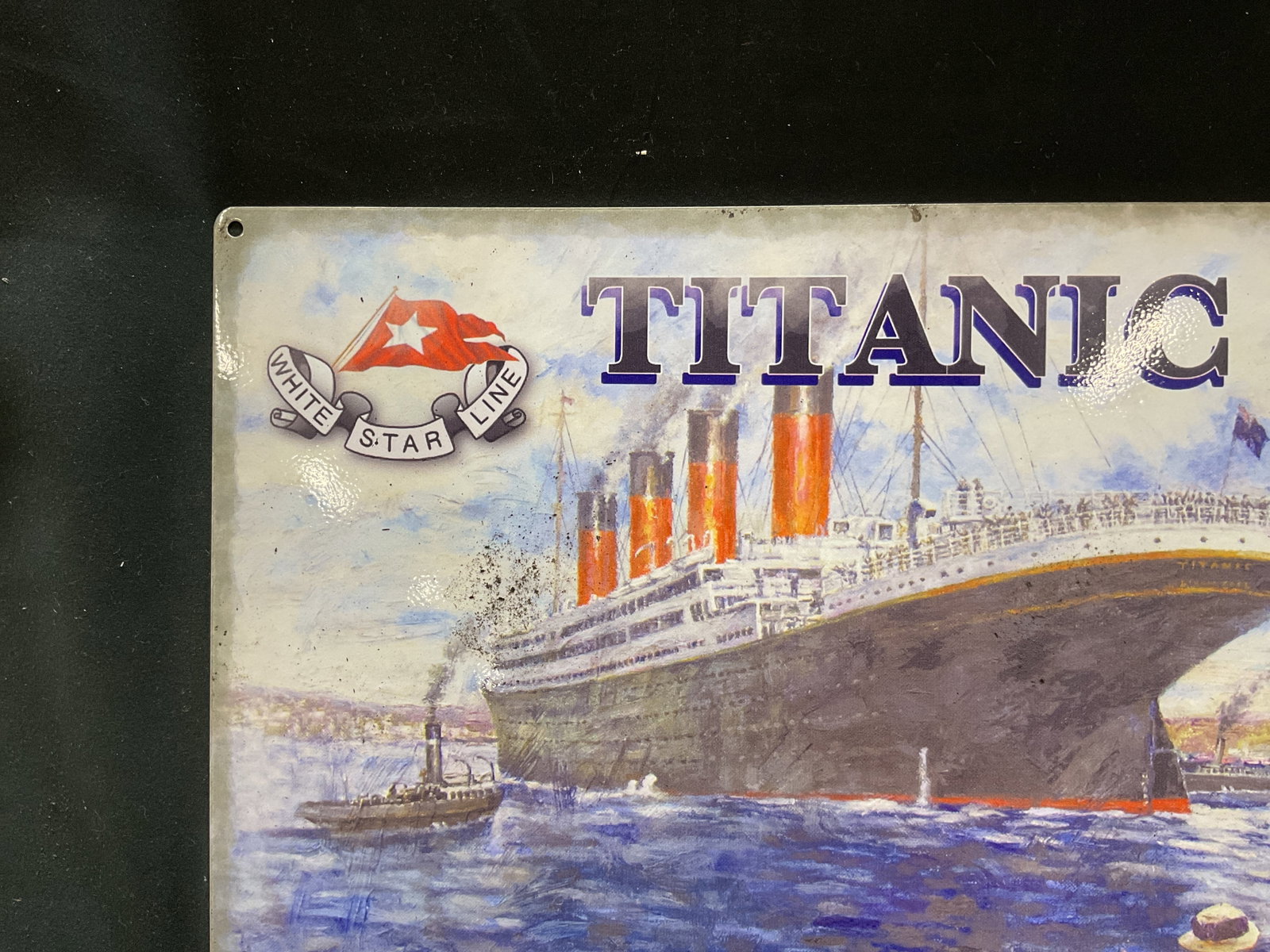 Titanic Southampton Ny Metal Wall Sign Auction
