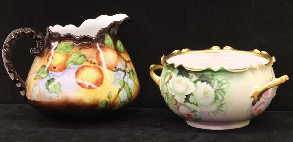 Antique Hand Painted Bavarian Porcelain