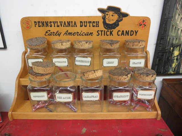 Pennsylvania Dutch Early American Candy Display