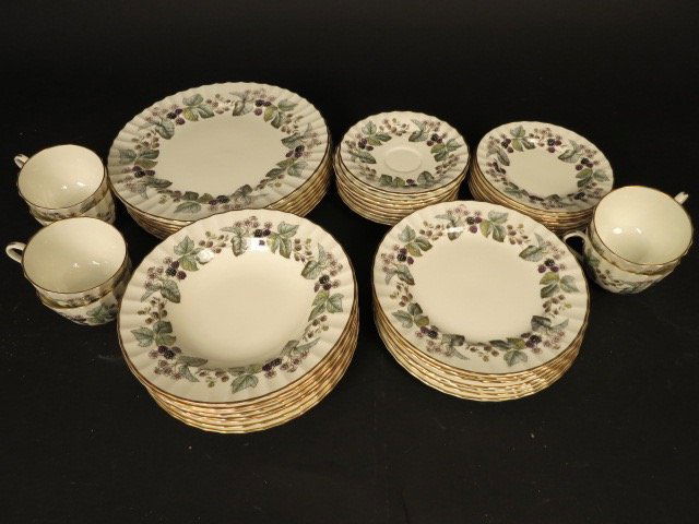 Set Of Royal Worcester Lavinia Pattern