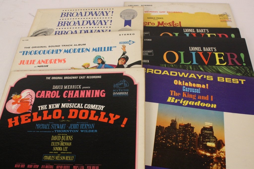 Seven Original Broadway Cast And Soundtrack Albums