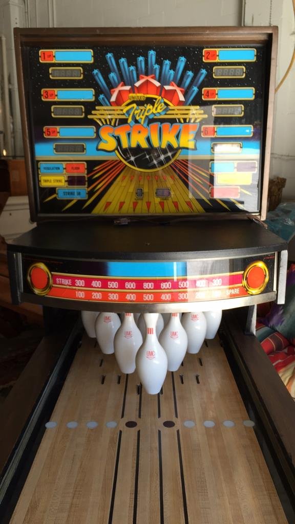 Vintage Bowling Arcade Game Working Order - Apr 24, 2016 | The Benefit ...