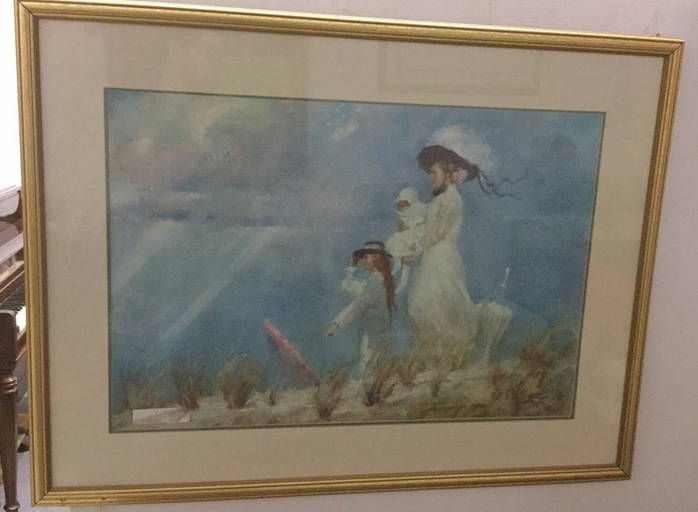 R. Tolan Print of Mother with 2 Children in Field - Jul 20, 2016 | The ...