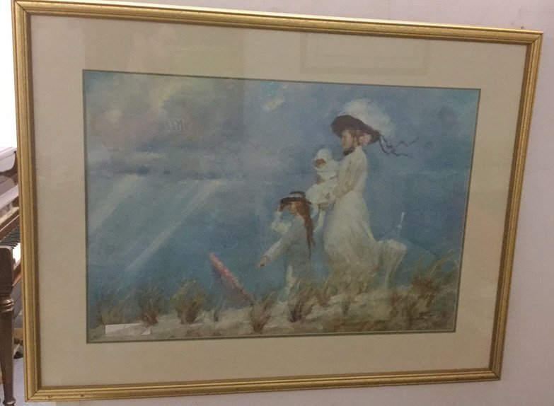 R. Tolan Print of Mother with 2 Children in Field - Jul 20, 2016 | The ...