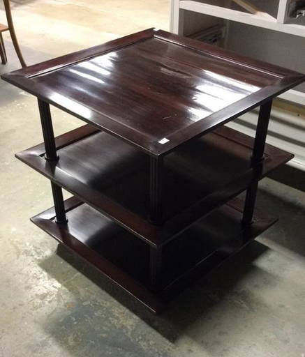 Three Tiered Baker End Table