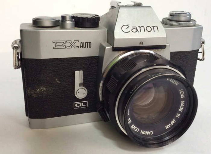 Canon Ex Auto Ql Camera W Lens