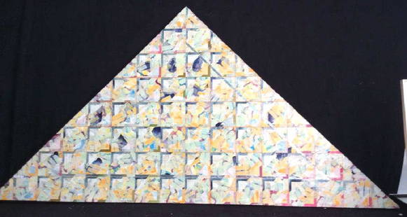 James Groody Collage Style Mixed Media