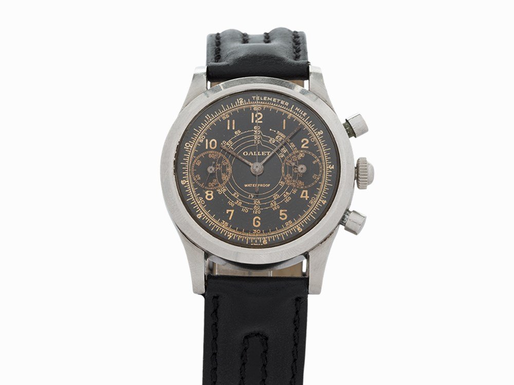 Gallet Multichron 30 Vintage Chronograph, Switzerland,