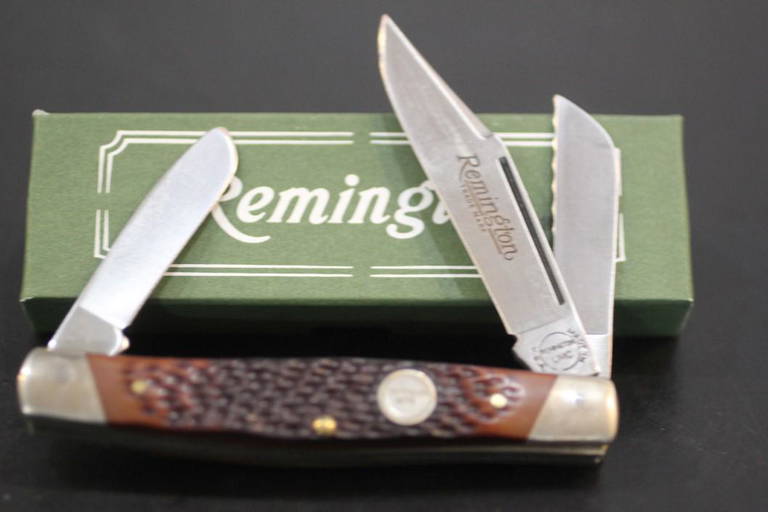 Remington 3 Blade Pocket Knife, Made In Usa