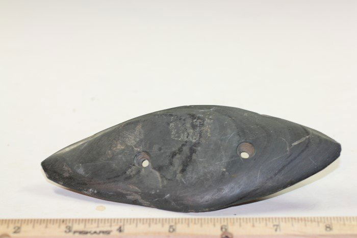 7 1/4' Slate Gorget, Indiana