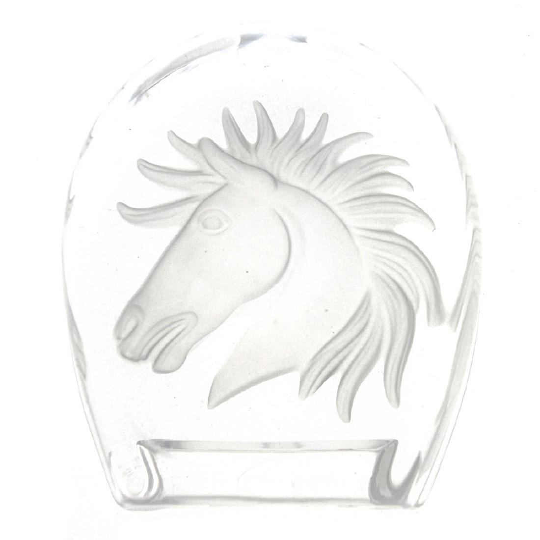 Habatat - David Bennett, Horse Head, Fine Art Glass