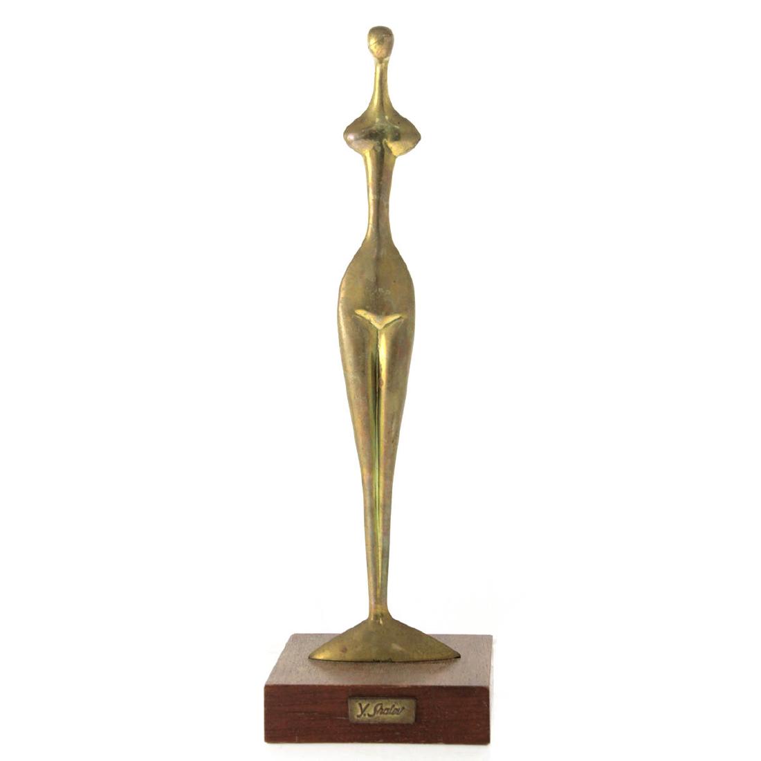 Yael Shalev - Woman, Bronze Sculpture.