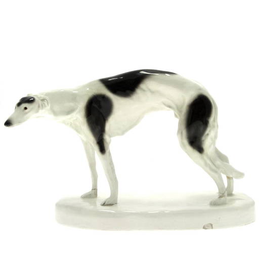 Goldscheider Borzoi Dog Figurine, Vienna, Austria,