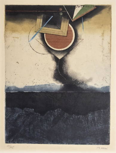 Tuvia Beeri (b.1929) - Color Etching. (#0401) on May 26, 2022 | Pasarel ...