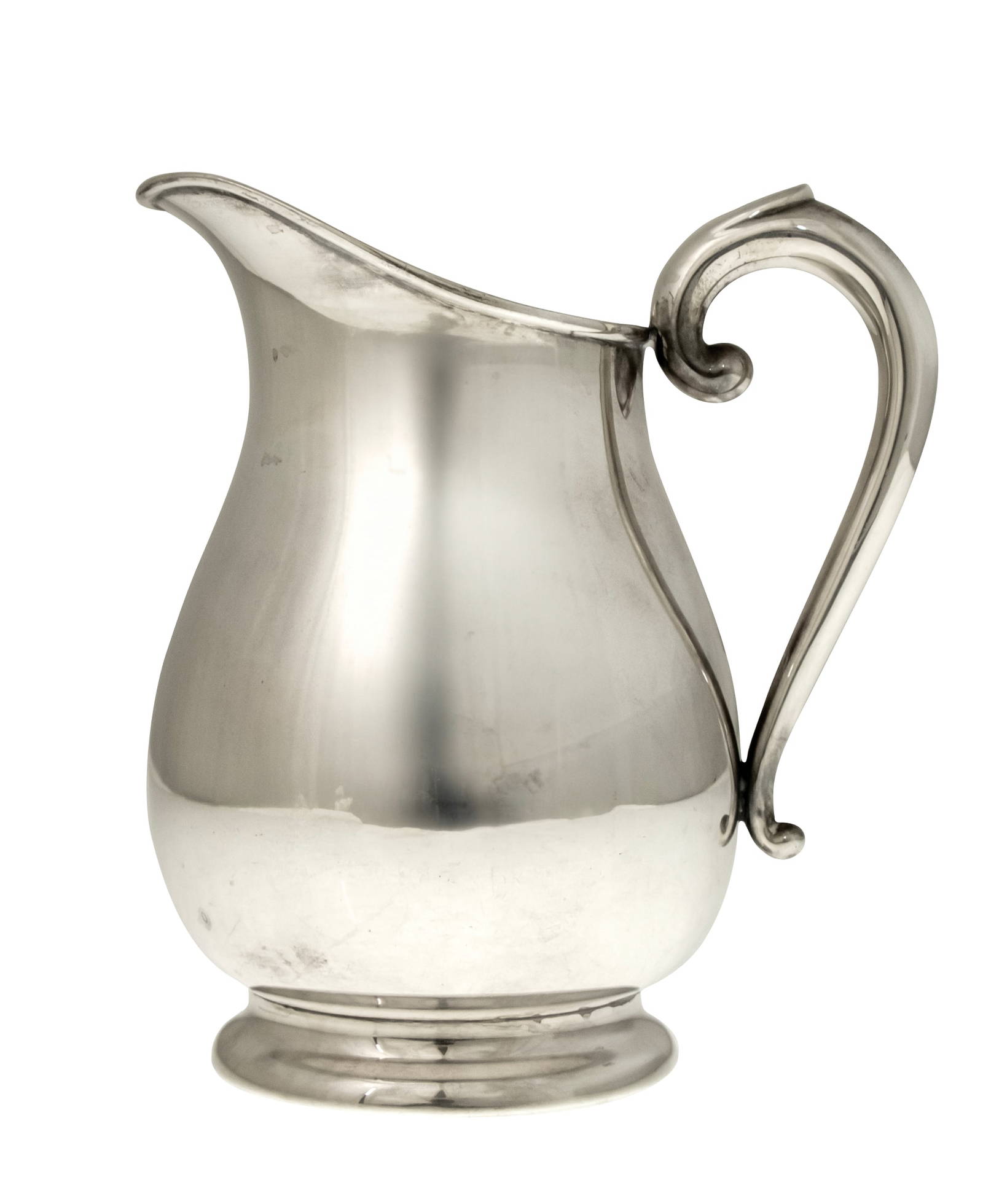 Preisner American Sterling Silver Water Pitcher, 20th Century. Auction