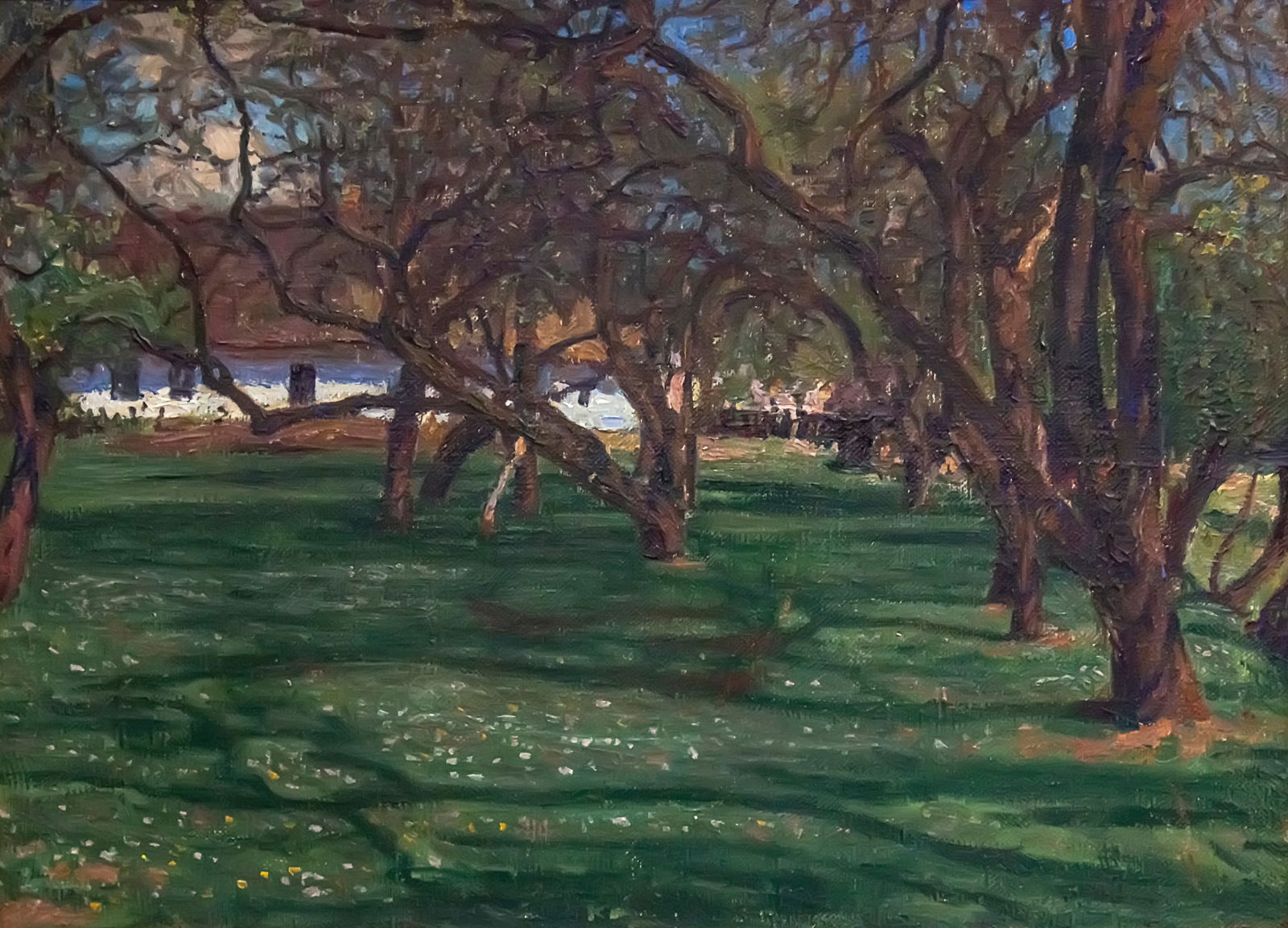 Abraham Neumann (poland, 1873-1942) - Landscape, Oil On Canvas, 1937 ...