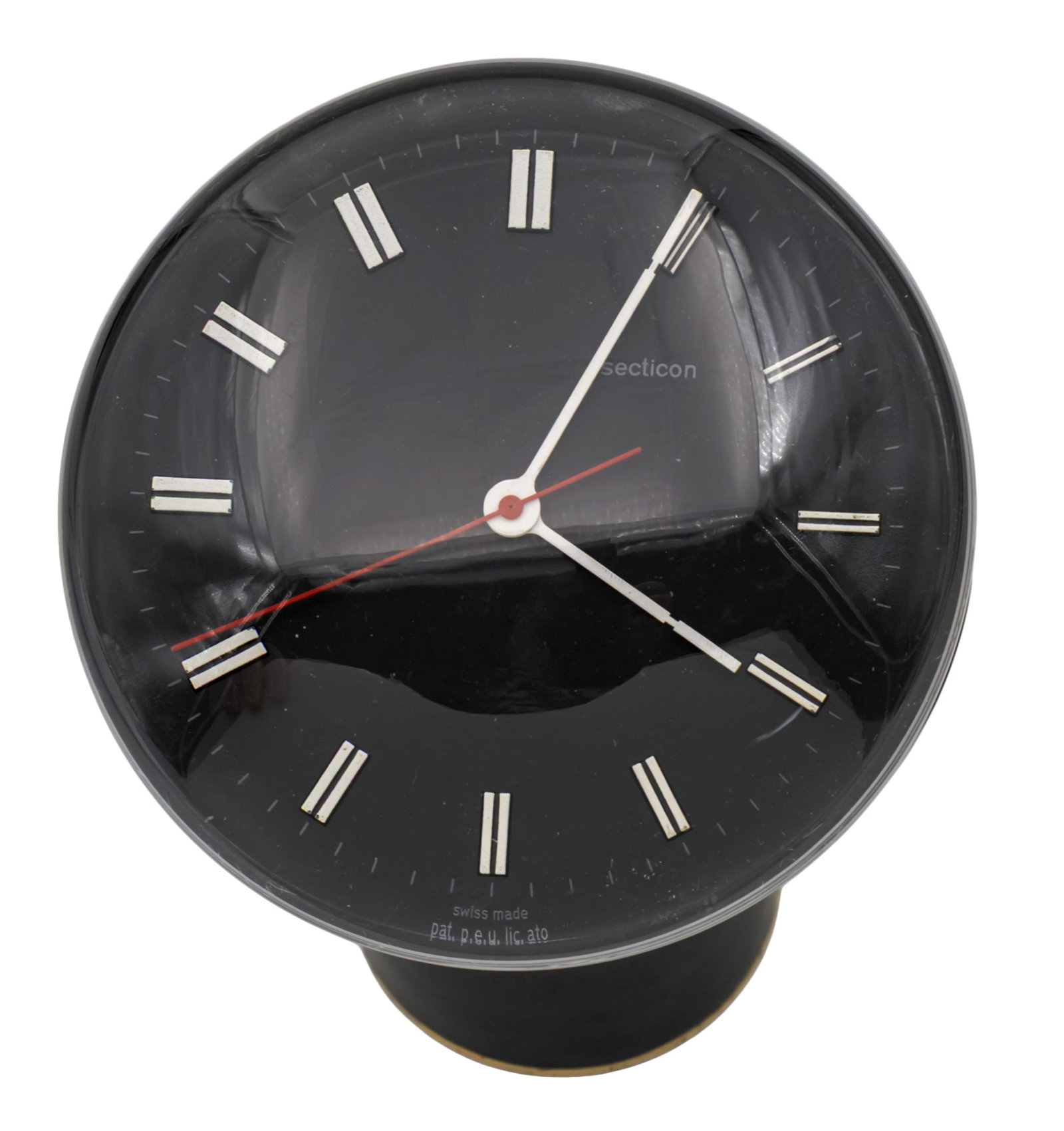 Secticon Table Clock Designed By Angelo Mangiarotti (italian, 1921-2012 ...