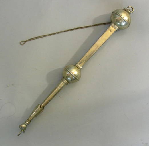 Russian Silver Torah Pointer Yad Circa 1900 Judaica