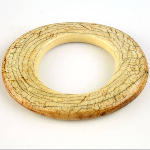 Antique African Ivory Bangle Bracelet