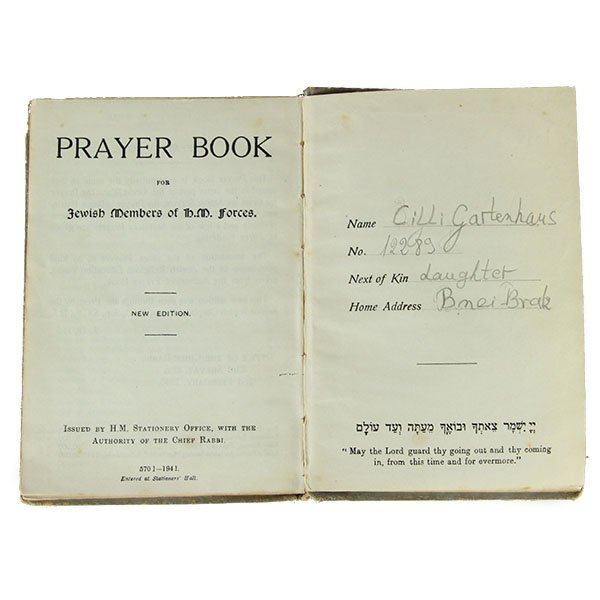 Ww2 Prayer Book For Jewish Sailors And Soldiers, 1941.