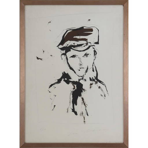 Ernesto Treccani (milano 1920 2009) Litografia