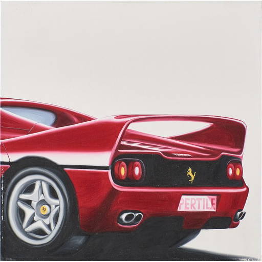 Livia Pertile Olio Su Tela