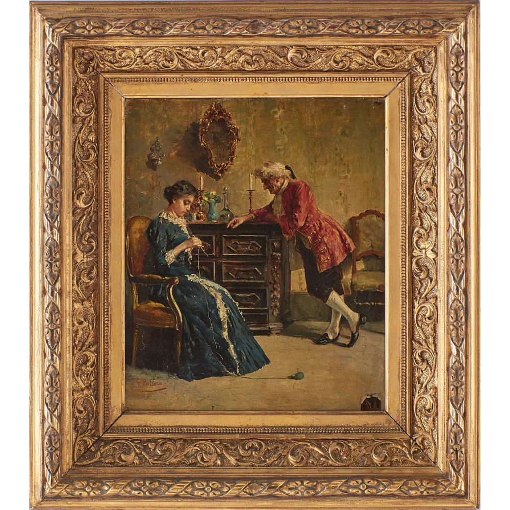 GIUSEPPE BOTTERO Scena di interno (#0736) on Jul 02, 2021 | Benedetto ...