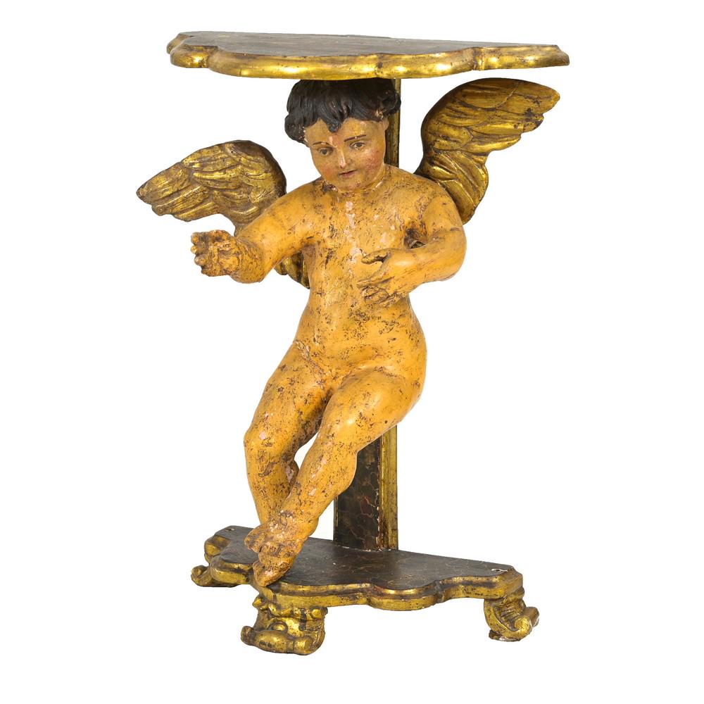 Manifattura Siciliana Del Xviii Secolo Putto In Legno Auction