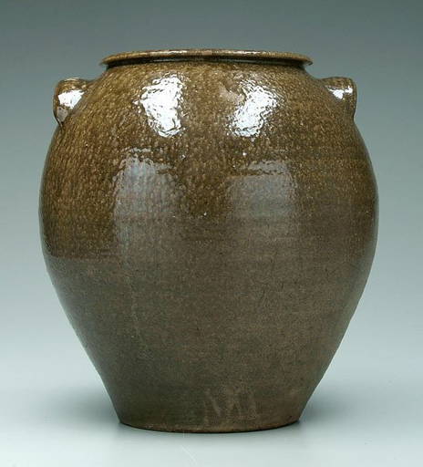 Rare Isaac Lefevers Pottery Jar,