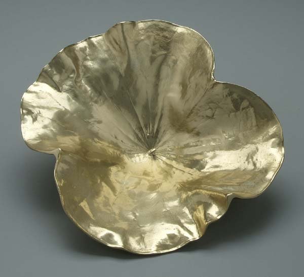 321: Oskar Hansen brass sculpture