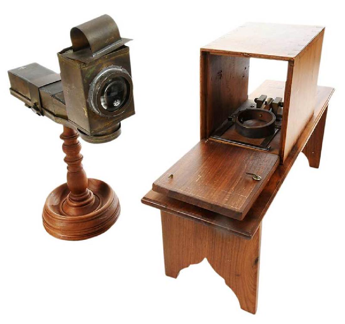 Two Table Top Camera Obscura