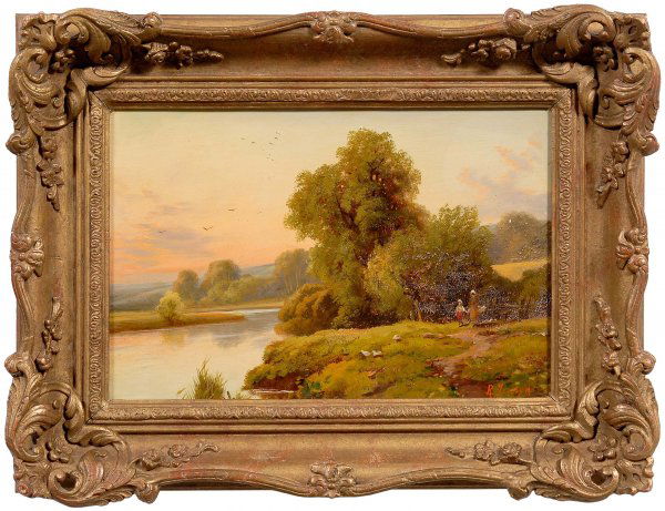 970: Robert R. Fenson painting,