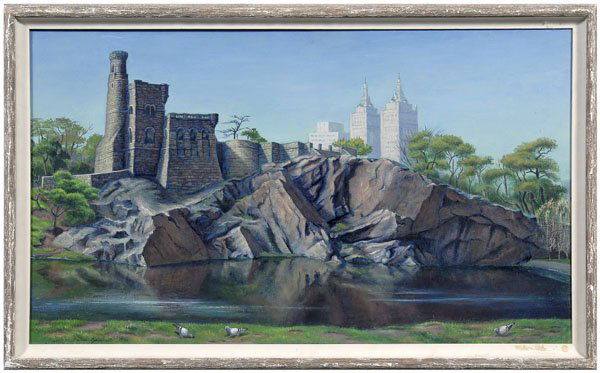 105: Reuben Jackson Gambrell painting